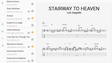 Guitar Pro mobile app for iOS and Android